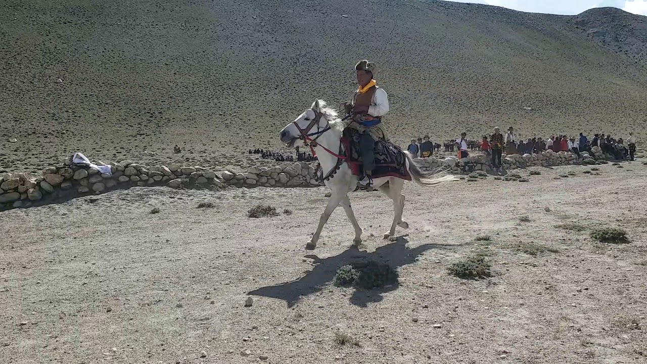 Yartung festival at, Lo Charang Mustang Racing Horse Video by ...