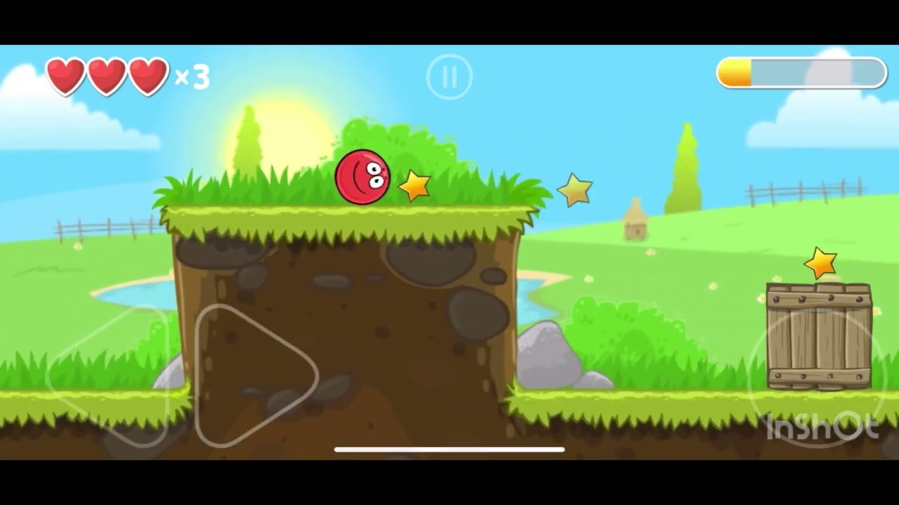 RED BALL| LEVEL 2 | попробуем справиться с черным квадратом # ...