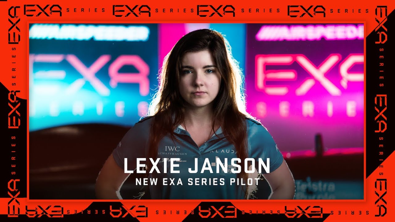 Lexie Janson swaps FPV Drones to race Electric Flying Cars - YouTube