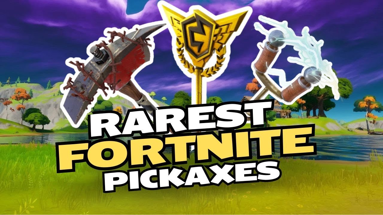 TOP 10 RAREST PICKAXES IN FORTNITE - YouTube