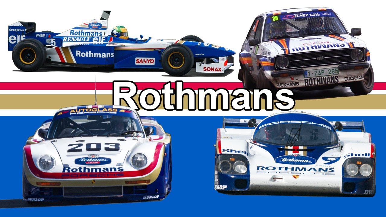 ROTHMANS livery - 962, E30 M3, Legacy, 911, Williams F1, Escort, Ascona ...