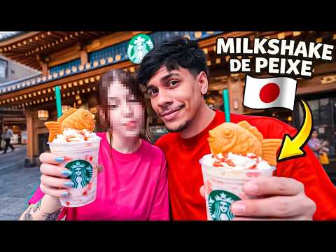 EXPERIMENTAMOS O STARBUCKS DO JAPÃO !! ‹ Ine ›