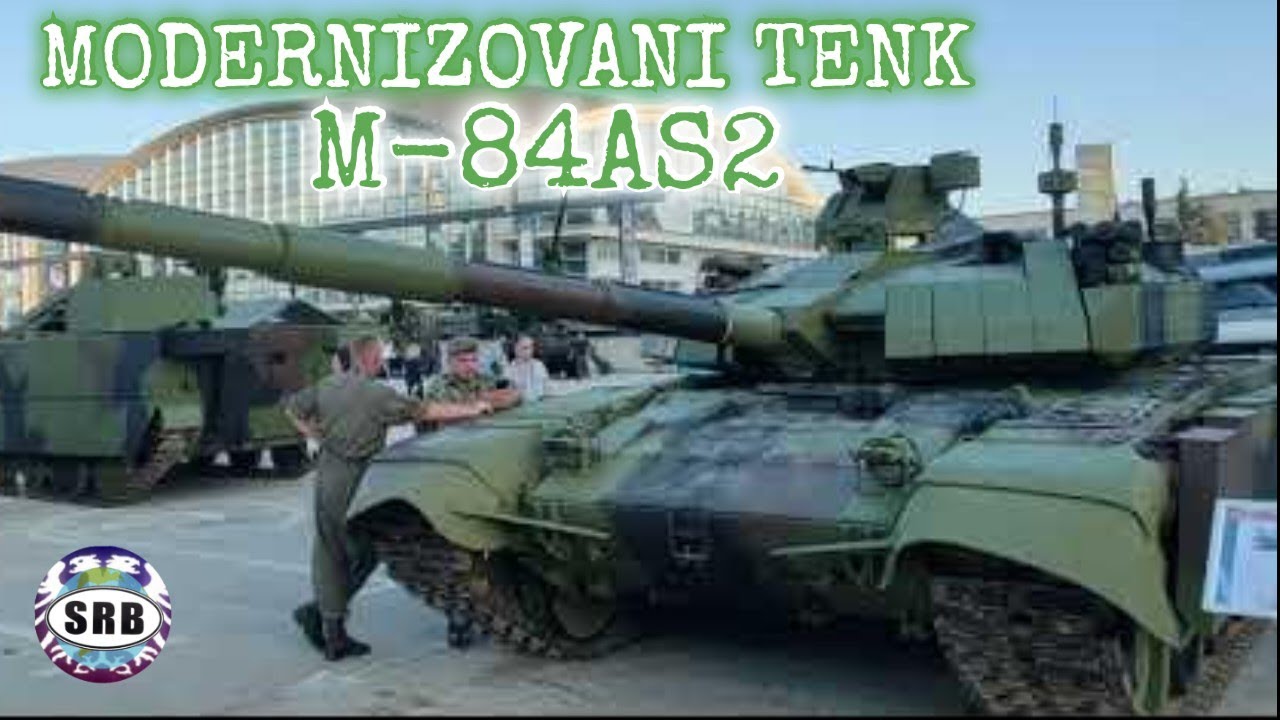Modernizovani srpski tenk M-84 AS2 - YouTube