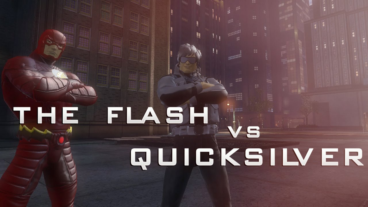 [DCUO] The Flash VS Quicksilver - YouTube