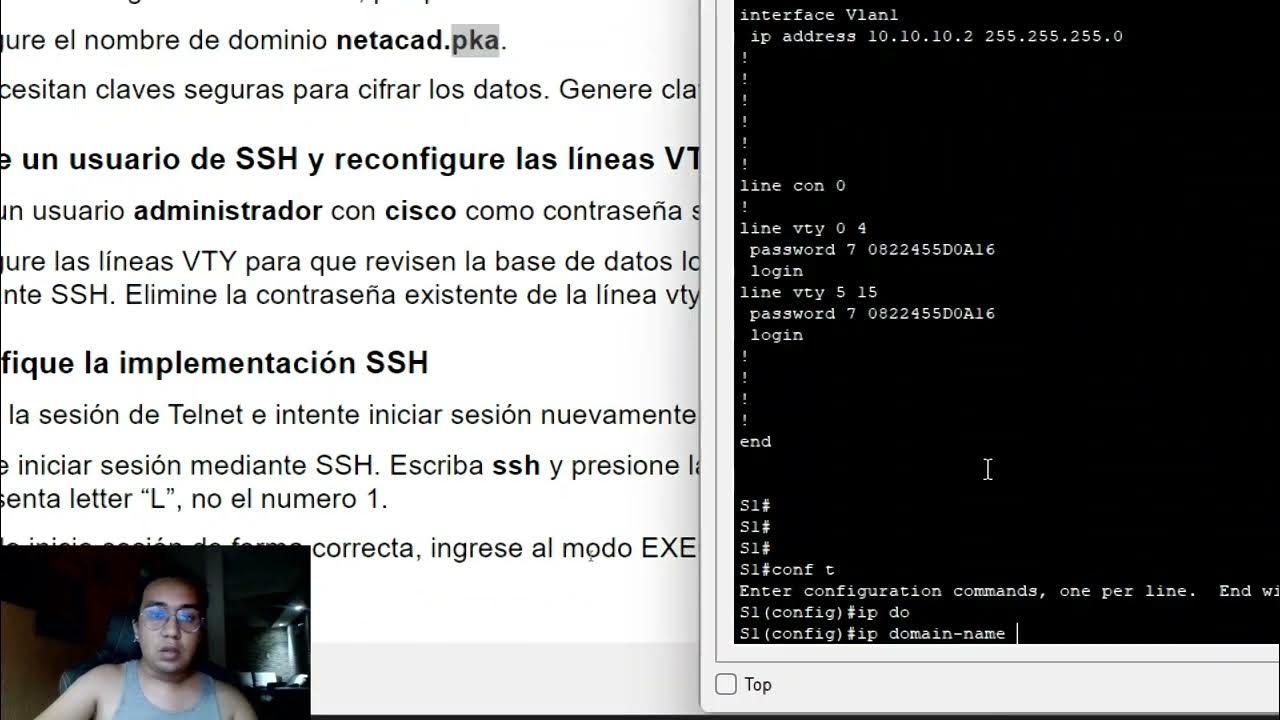 1.3.6 Configurar SSH - YouTube
