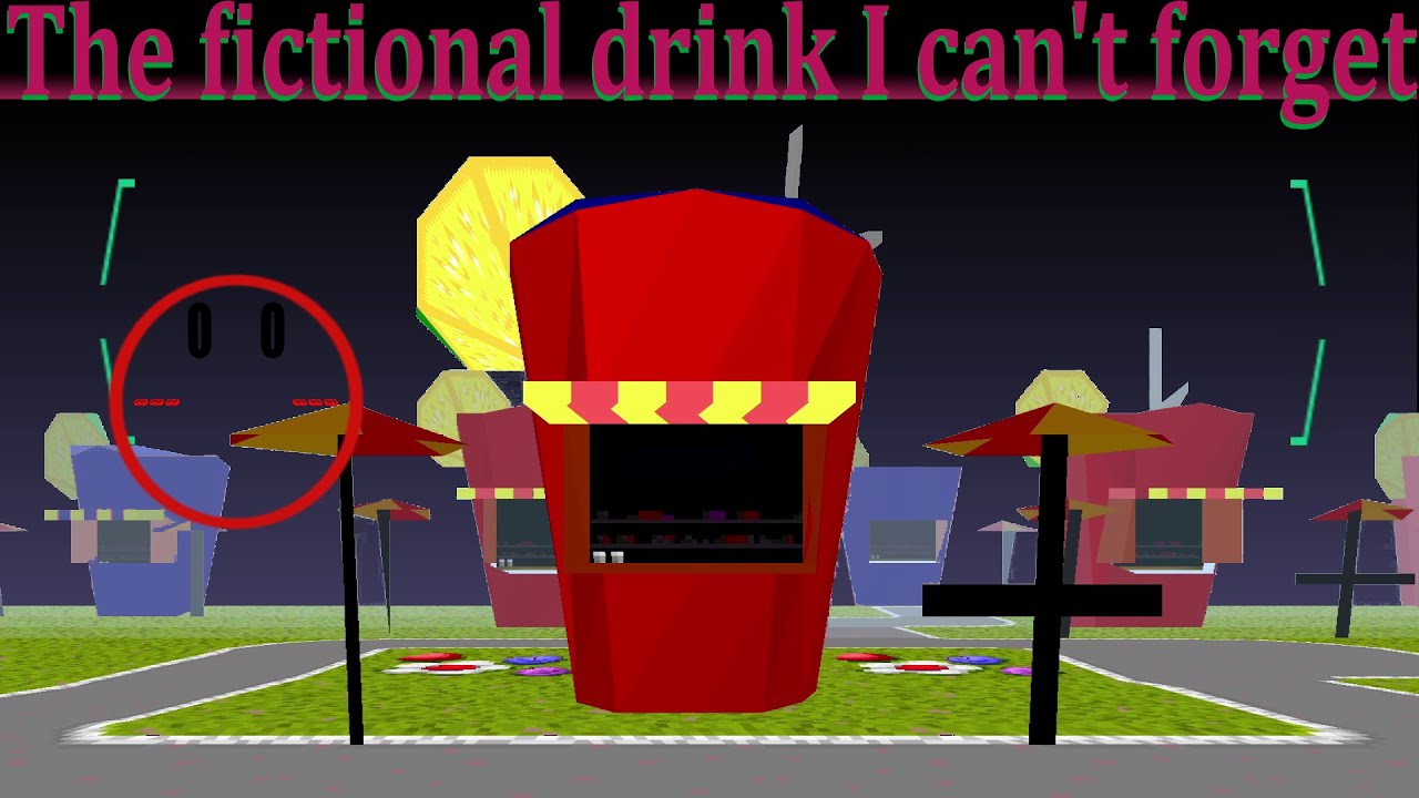 The fictional drink I can't forget : Hassy (Blue Stinger, Dreamcast ...