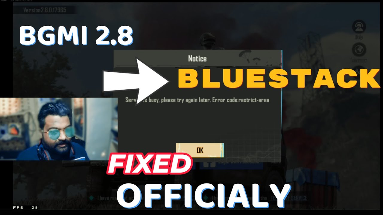 Watch Till End Bluestacks MSI App Player Error Code restrict area bgmi