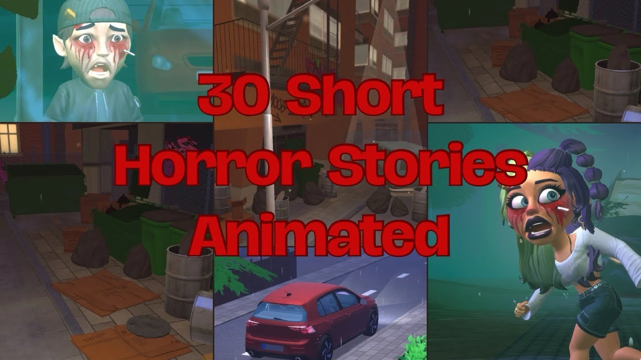30 Short Horror Stories Animated Compilation Youtube