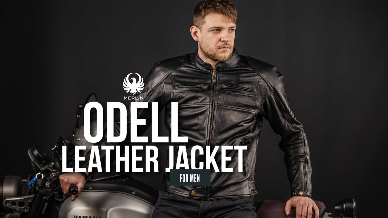 Merlin Odell Motorcycle Leather Jacket - YouTube