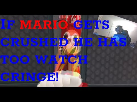 SMG4:Mario Plays Cat Mario but every time he dies the walls close in ...