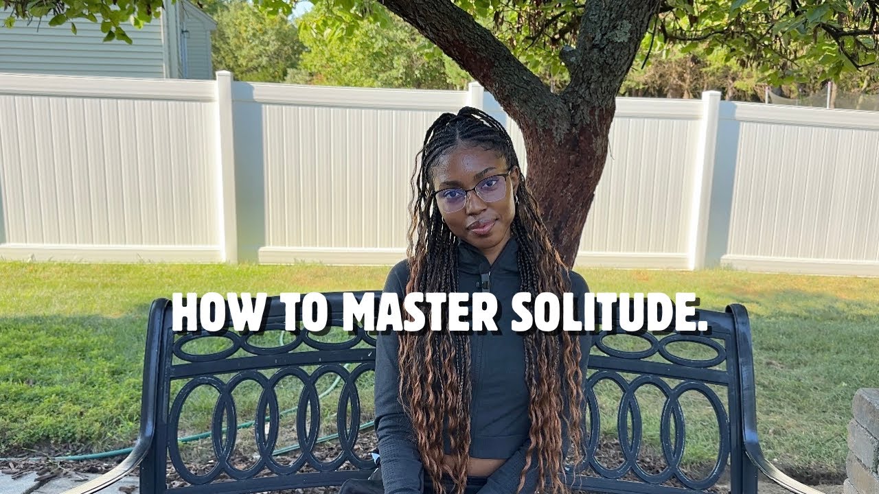 I DISAPPEARED & LEVELED UP | MASTERING SOLITUDE + HOW TO NOT FEEL ALONE ...