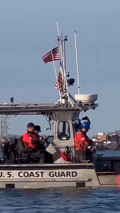 preparation for opening a temporary alternative channel near the Key ...