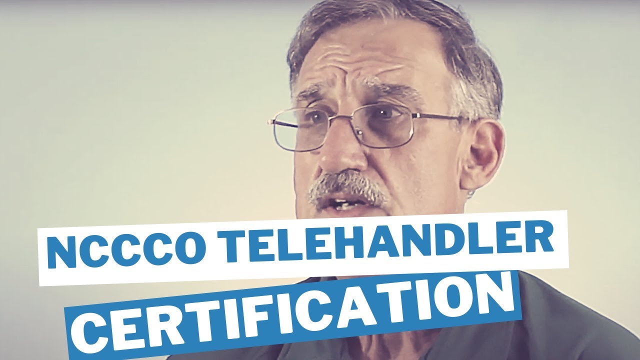 NCCCO Telehandler Certification - YouTube