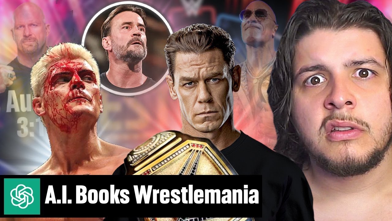 ChatGPT books the CRAZIEST WRESTLEMANIA 41 card - YouTube
