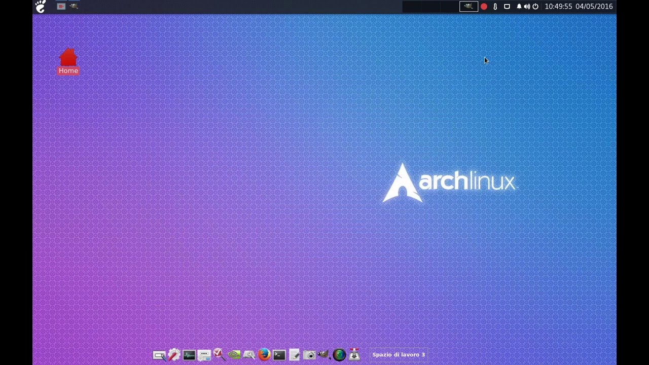 Archlinux Budgie-desktop - YouTube