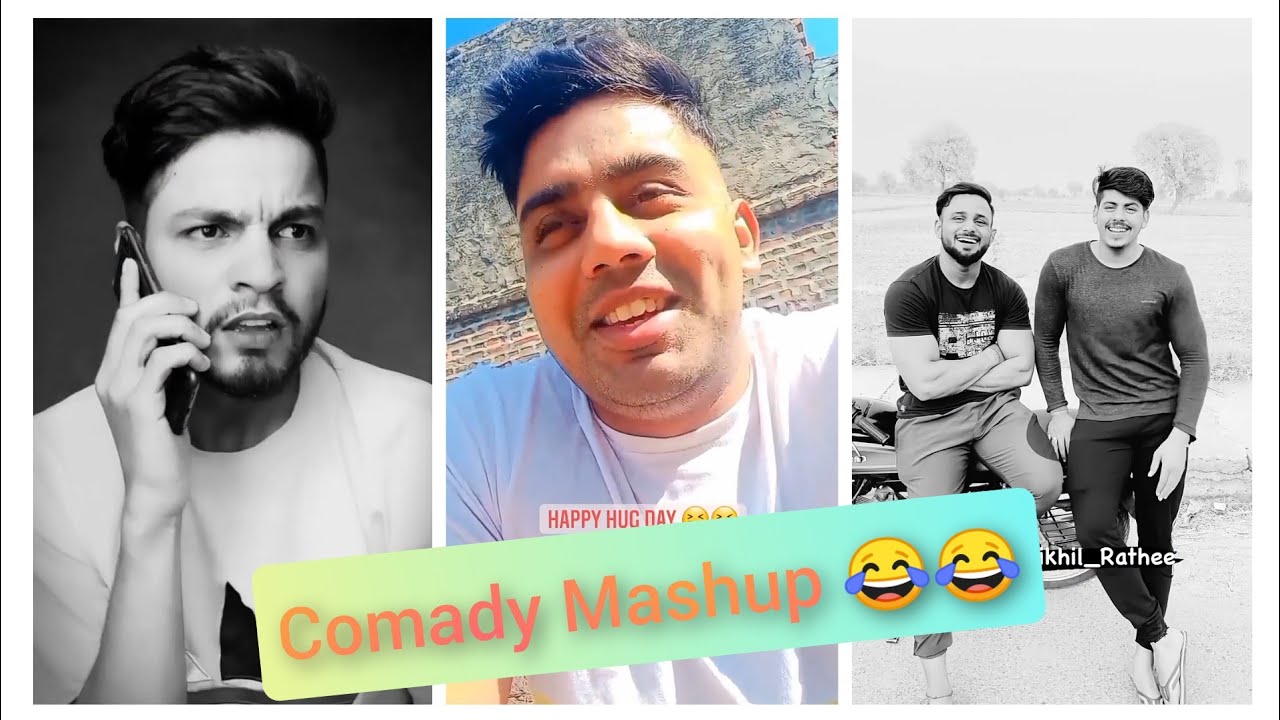 Aajju Bhyan, Preet Dabas & Nikhil Rathee Comady Mashup 😂😂||#kailash ...