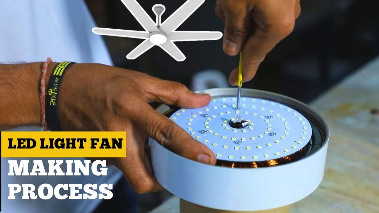 Manufacturing of Led Light Fan | How Oceco BLDC Make Fan The Factory ...