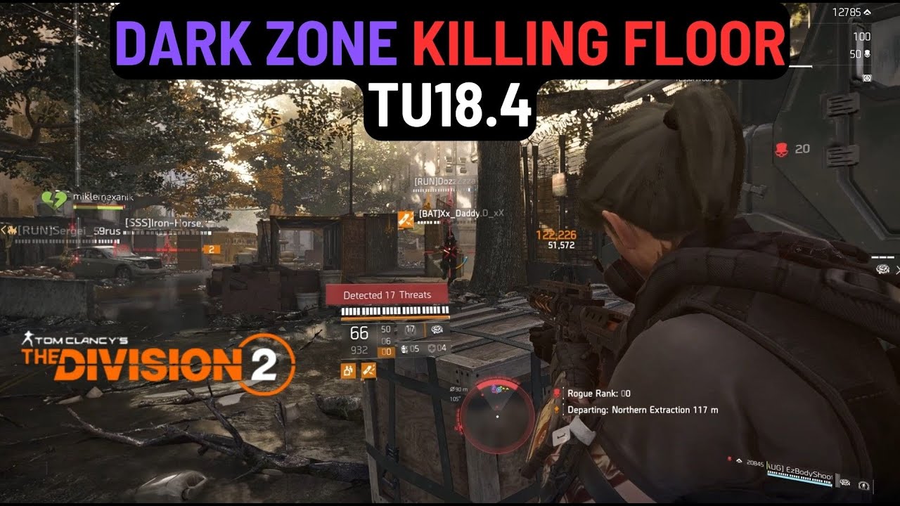 The Division 2 Dark Zone Killing Floor. TU18.4 Dark zone PvP - YouTube