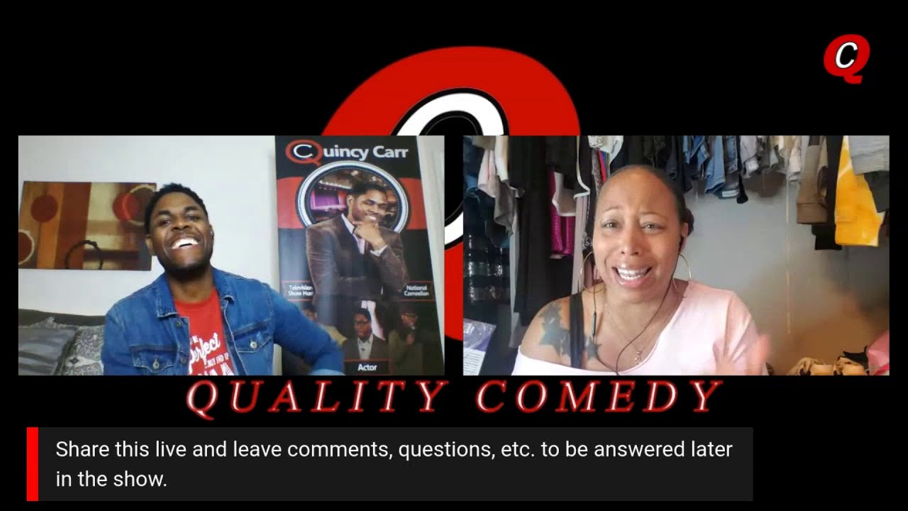Quality Comedy Time w/ Quincy - Gina G. (Ep 11) - YouTube