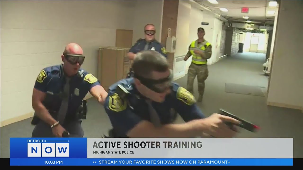 A Look Into Michigan State Police’s Active School Shooter Training ...