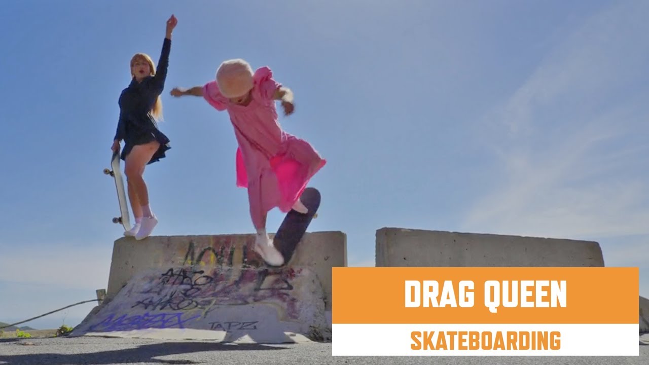 Drag Queen Skateboarding - YouTube