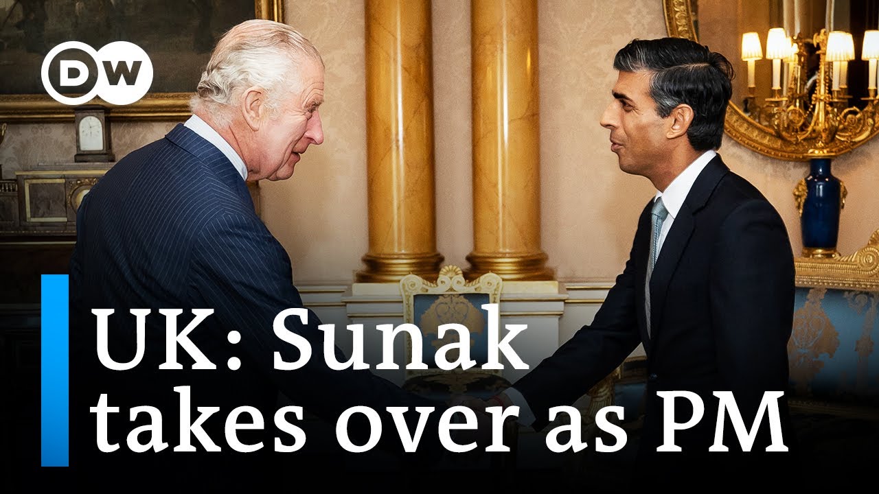 Rishi Sunak gives first speech as Prime Minister | DW News - YouTube