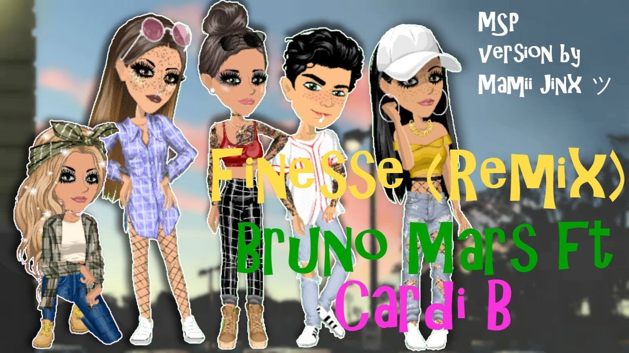 Finesse (Remix) - Bruno Mars ft Cardi B //MSP MV// - YouTube