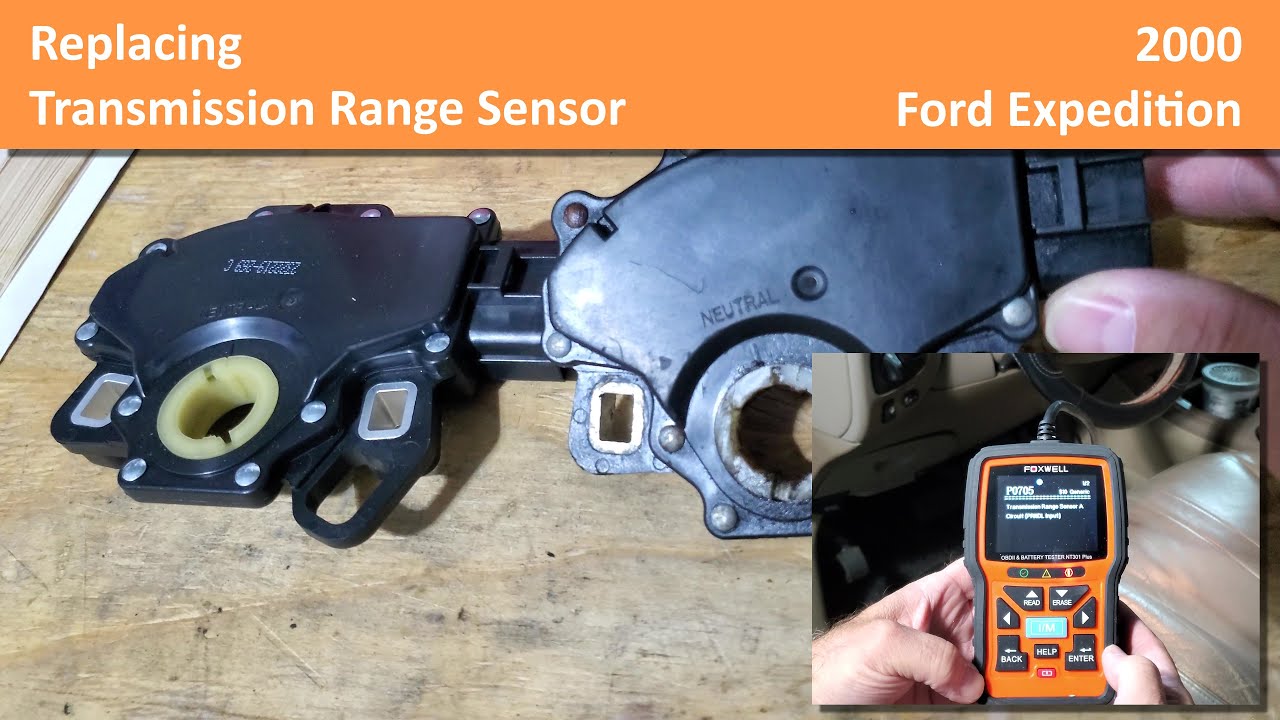 Replacing Transmission Range Sensor | Code: P0706 | 2000 For Expedition ...