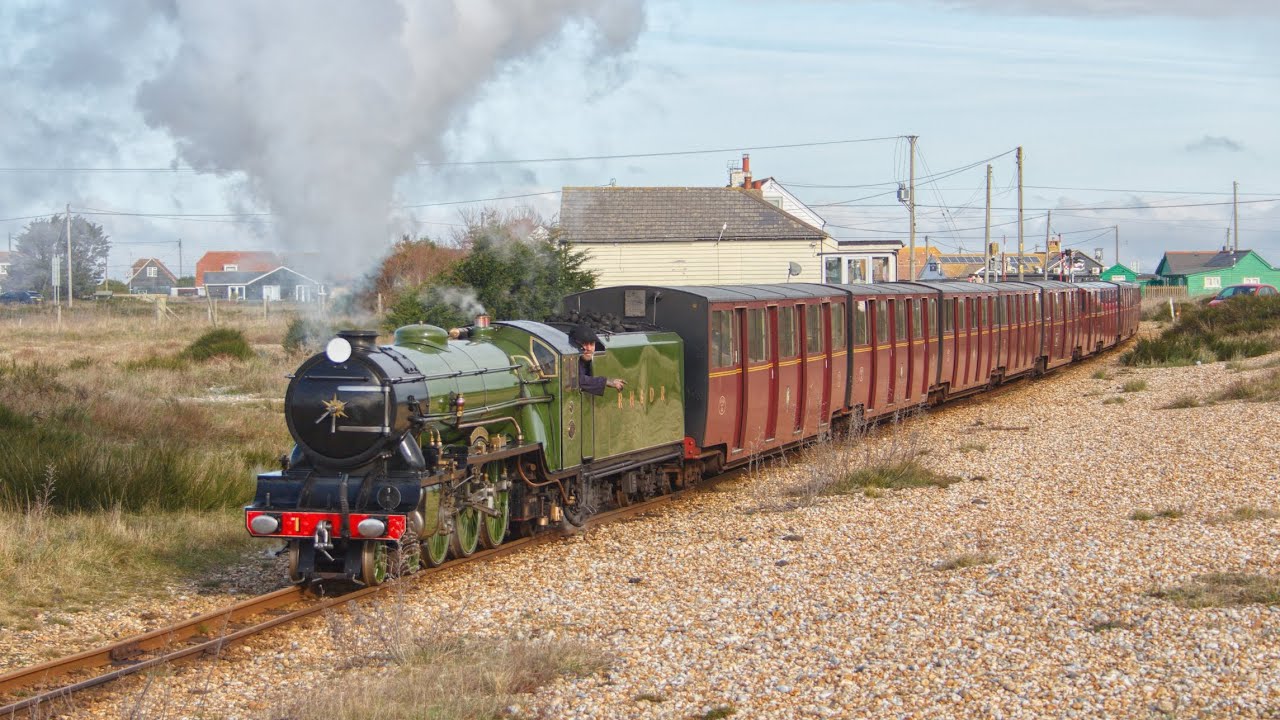 Steam on the RH&DR - 01/03/25 - YouTube
