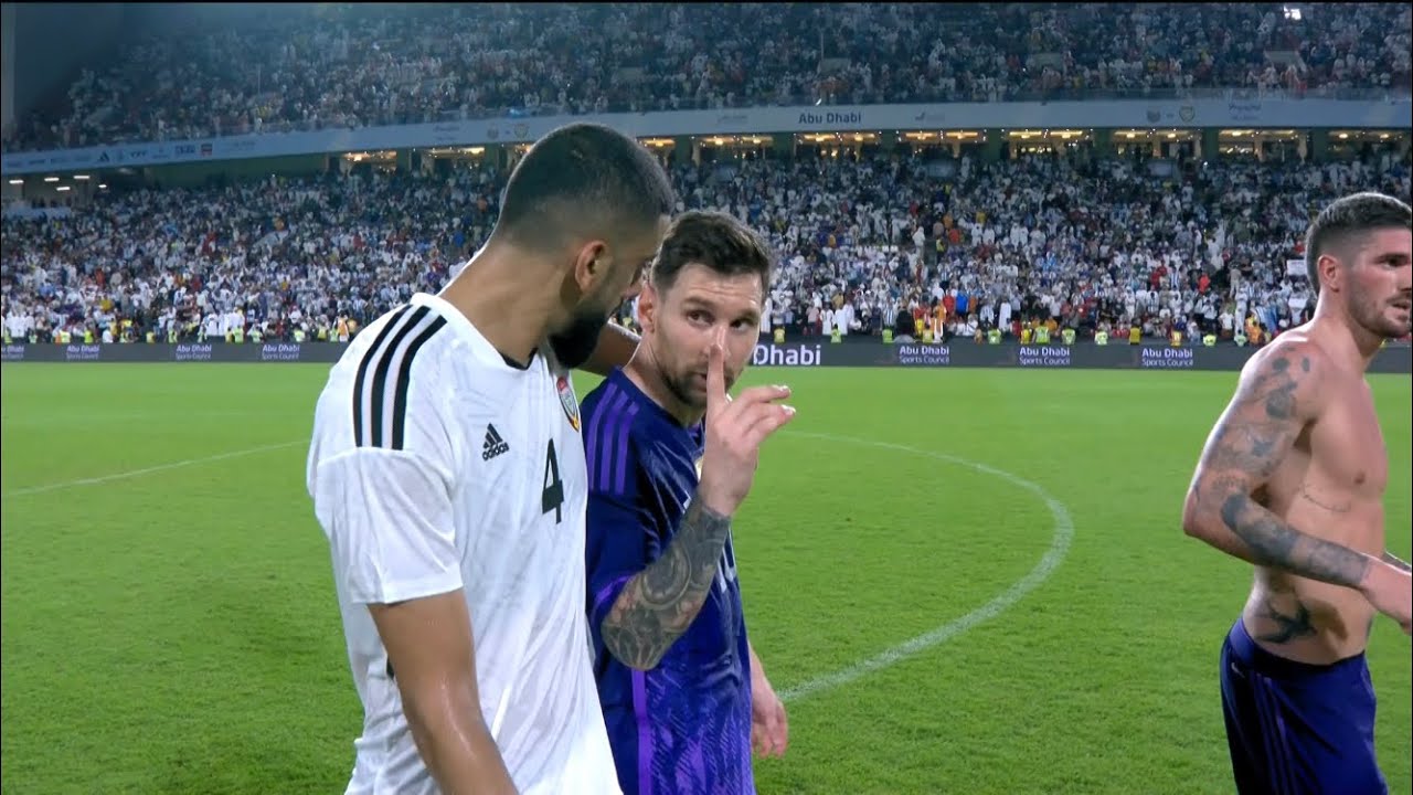 Lionel Messi vs United Arab Emirates (International Friendly 2022) HD ...