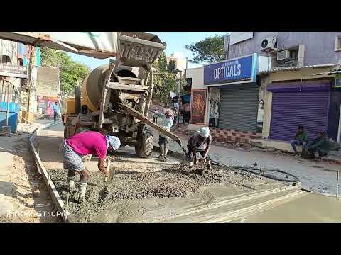 road construction - YouTube