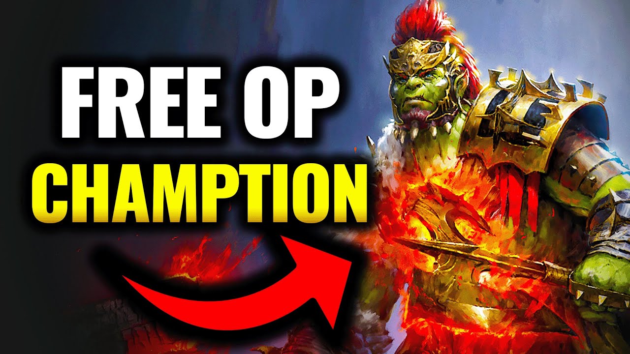 This Legendary Void Champion Is Now FREE in RAID! - YouTube