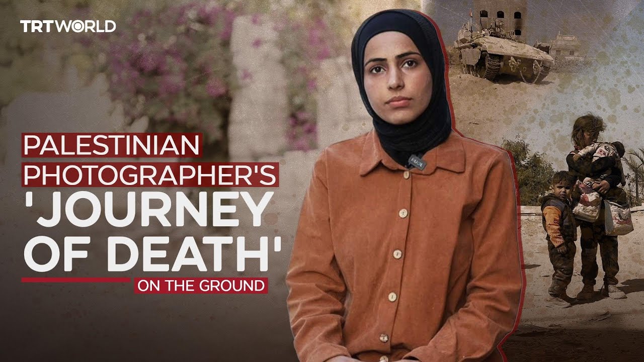 Palestinian photographer’s ‘journey of death’ - YouTube