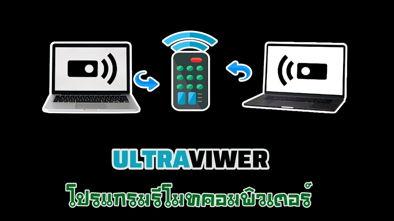 Remote Computer Program โปรแกรมรีโมทคอมพิวเตอร์ระยะไกล - YouTube