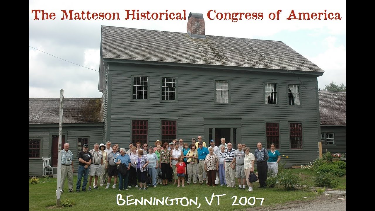 The Matteson Historical Congress of America - YouTube