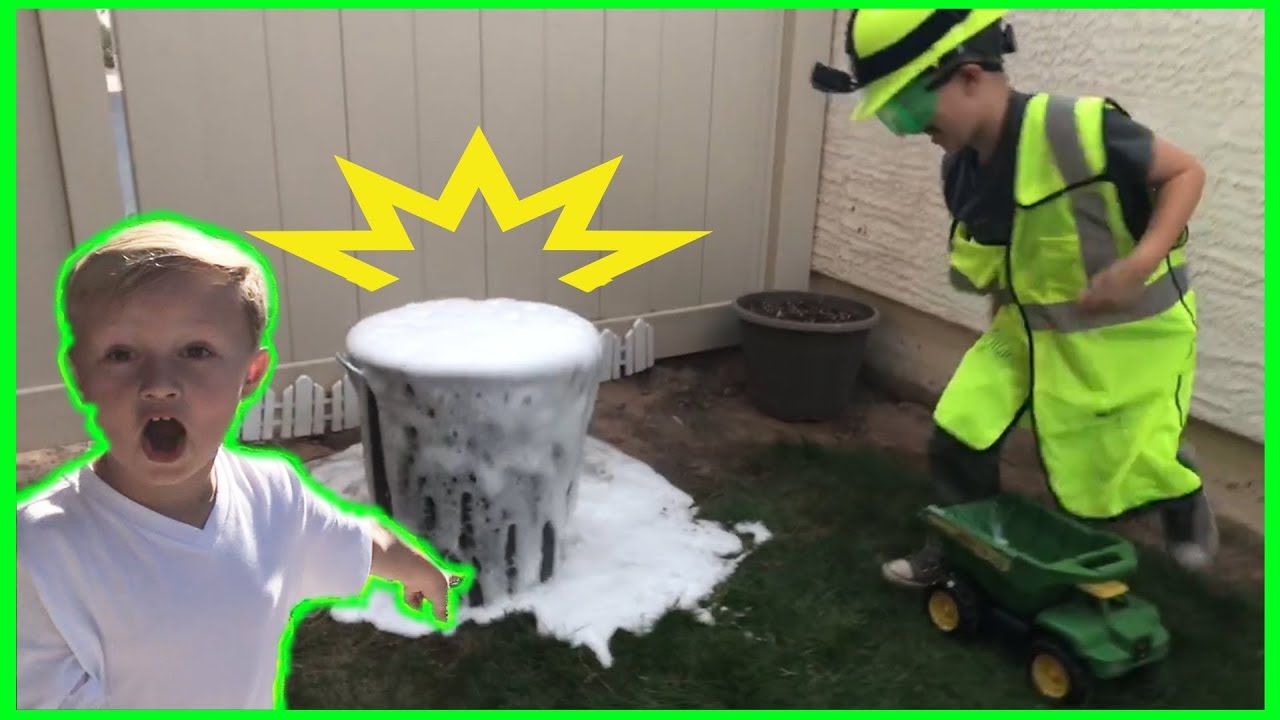Oh No! Garbage Can Overflow! - YouTube