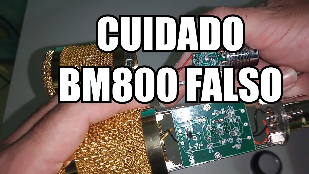 Bm800 falso VS Original. Saiba a diferença entre o Fake e o verdadeiro ...