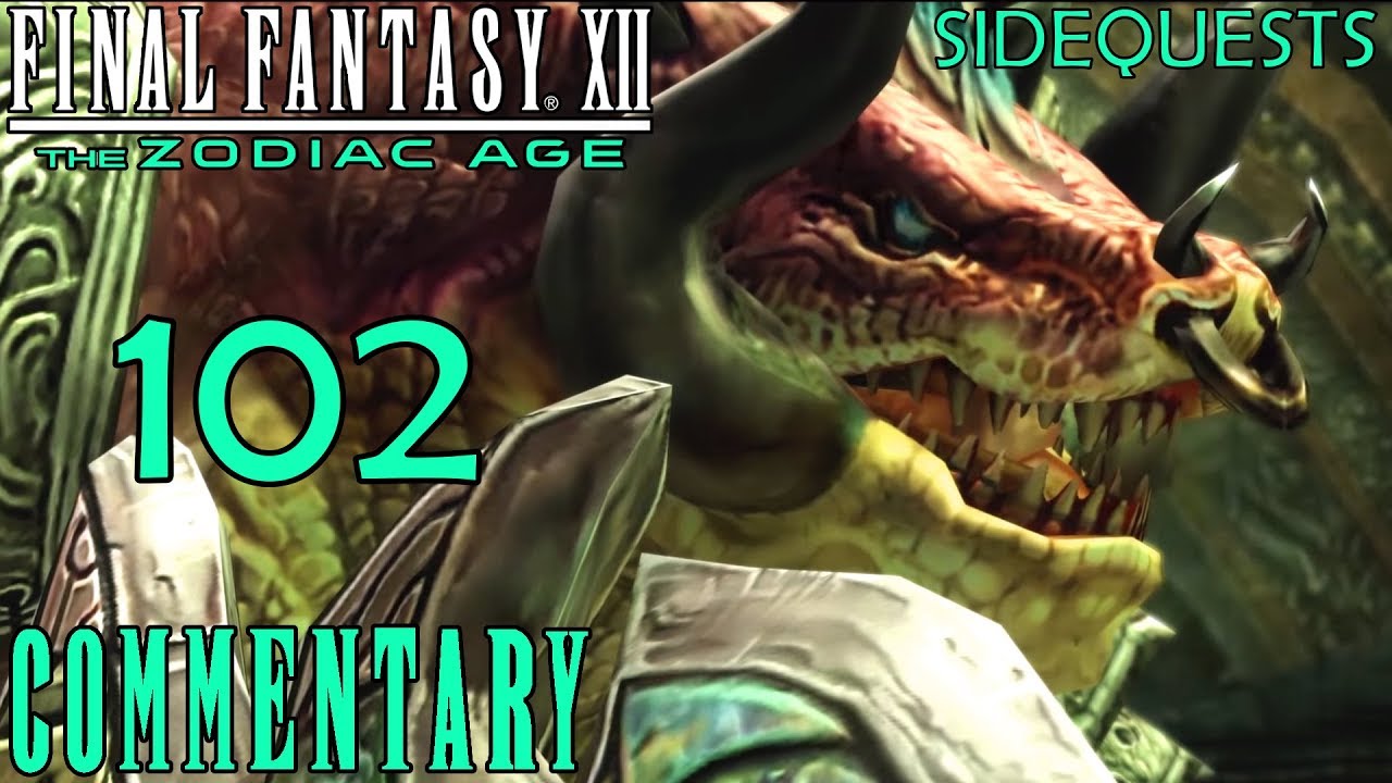 Final Fantasy XII The Zodiac Age Walkthrough Part 102 - Humbaba Mistant ...