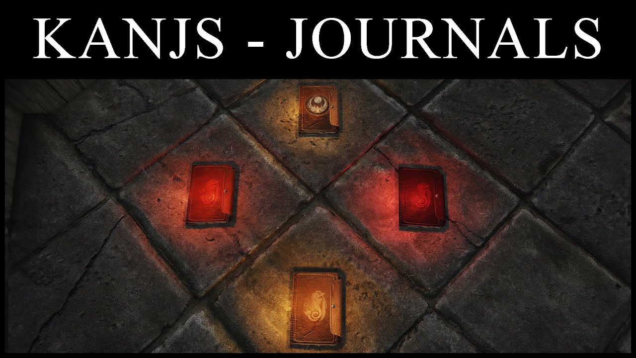 Kanjs - Journals Animated: Skyrim Mod | Writting Your Adventure! - YouTube