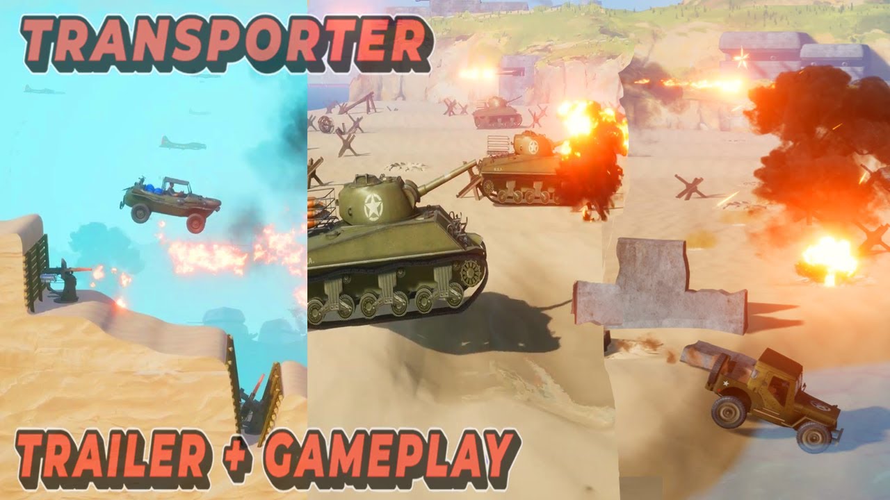 Technical Transport Game... | Transporter Trailer + Gameplay Review PC ...
