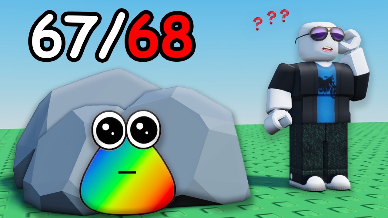Finding EVERY Pou in Roblox find the pou poos - YouTube