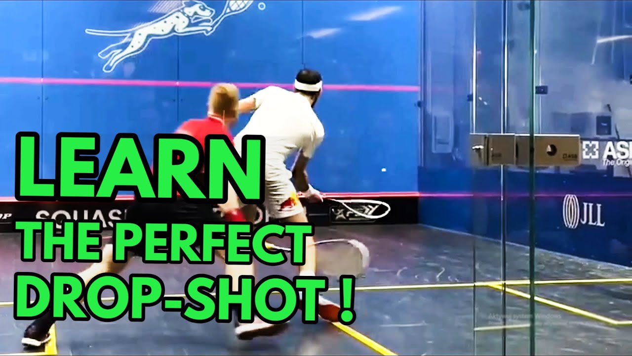 SQUASH. How to play the perfect drop-shot like Mohamed El Shorbagy ...