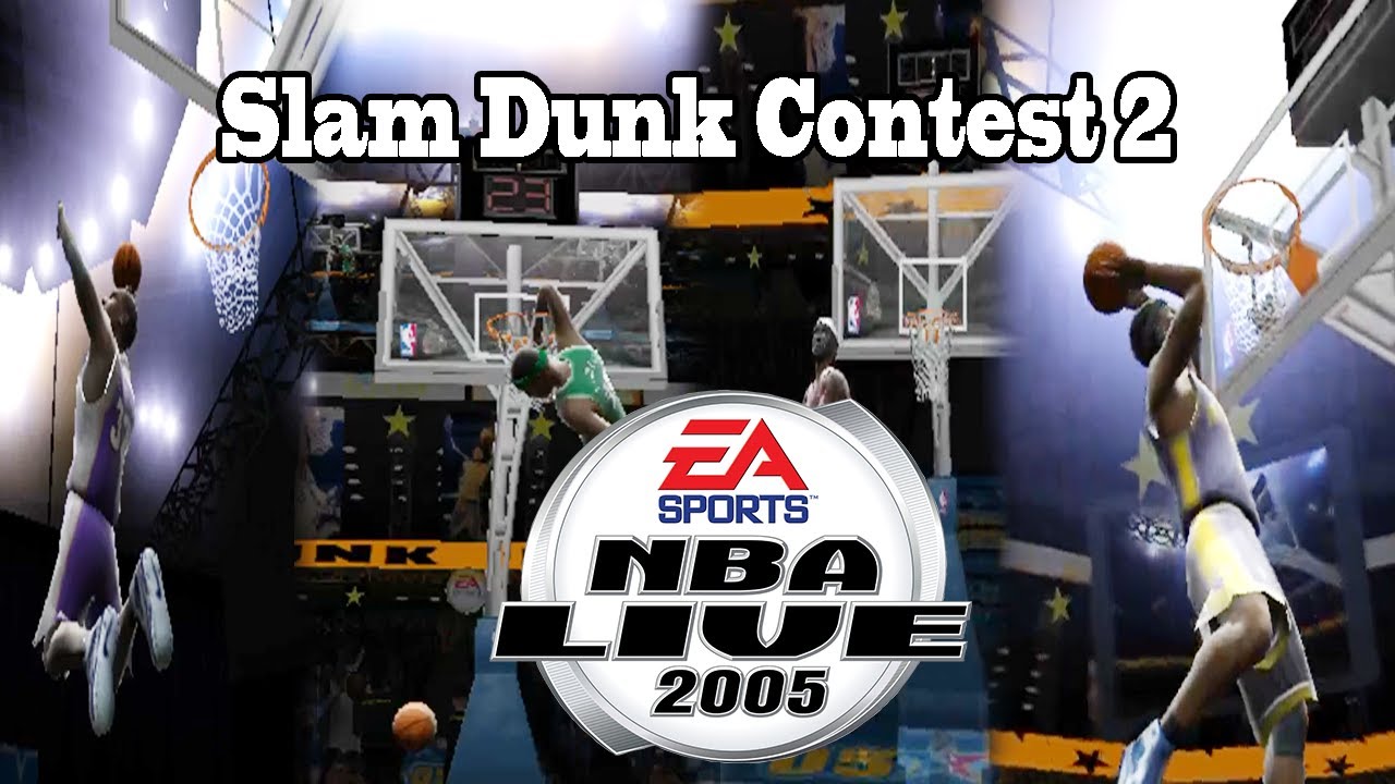 NBA Live 2005 Slam Dunk Contest 2 - YouTube