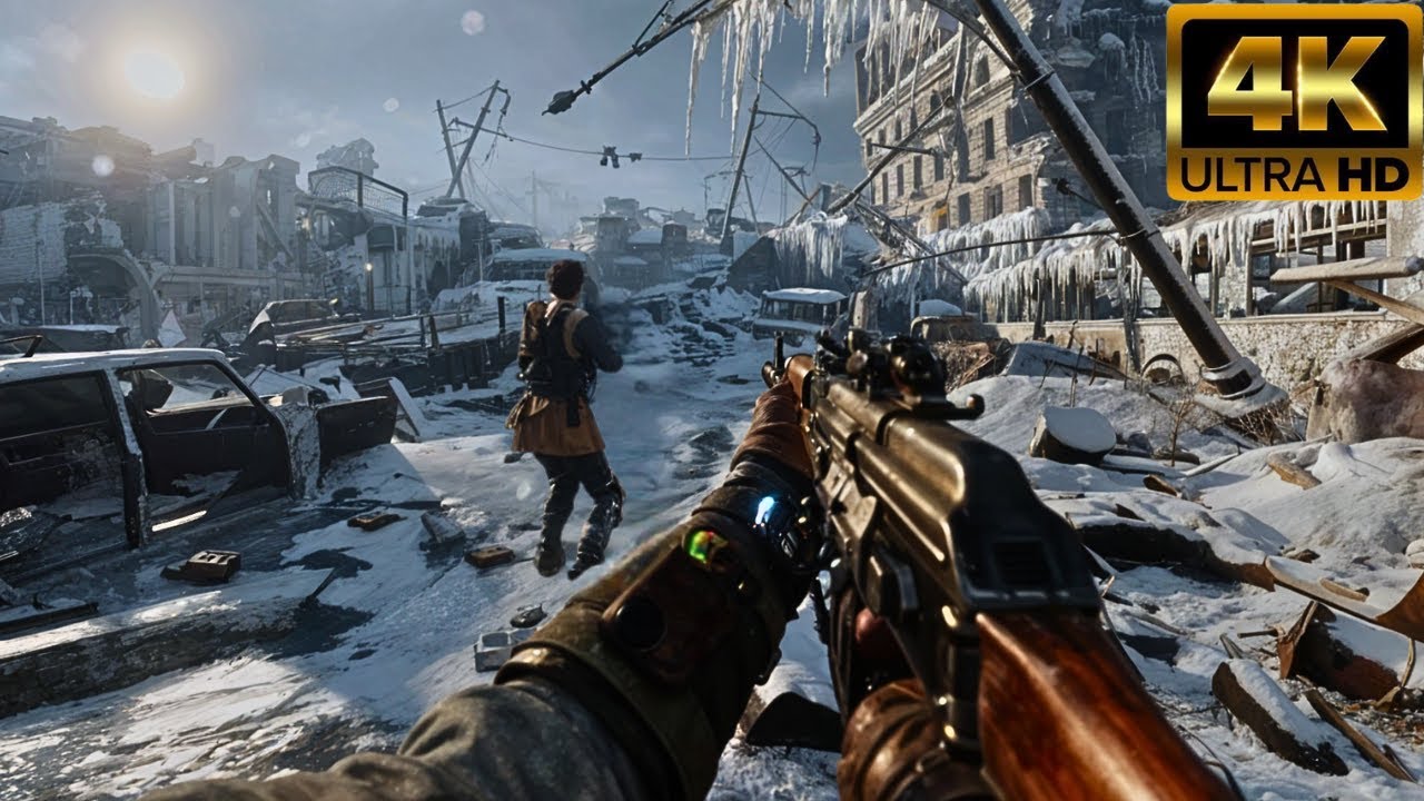 Get to The Train | Metro Exodus Immersive Realistic Gameplay | 4K 60FPS ...