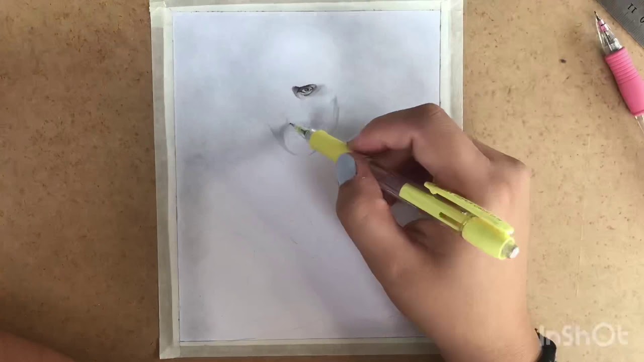 Prison break | Lincoln Burrows/ Dominic Purcell | speed drawing - YouTube