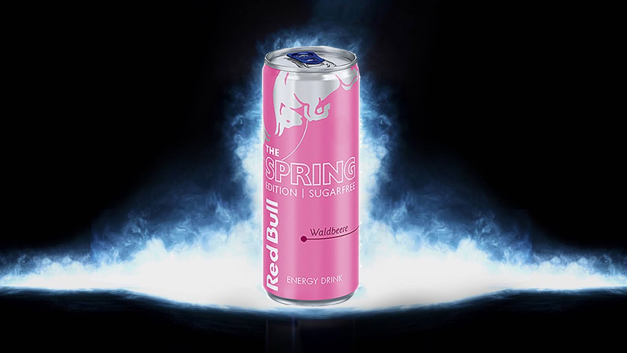 Spring Red Bull das Rosa/Pinke Red Bull - YouTube