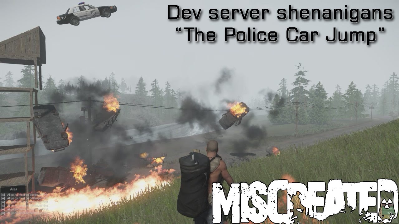"The Police Car Jump" - Dev server shenanigans - YouTube