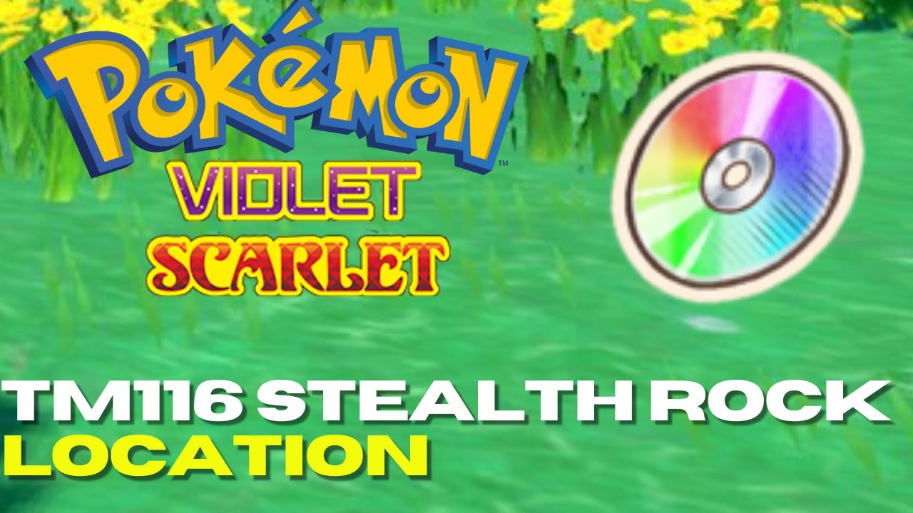 How To Get TM16 Stealth Rock In Pokémon Scarlet And Violet - YouTube