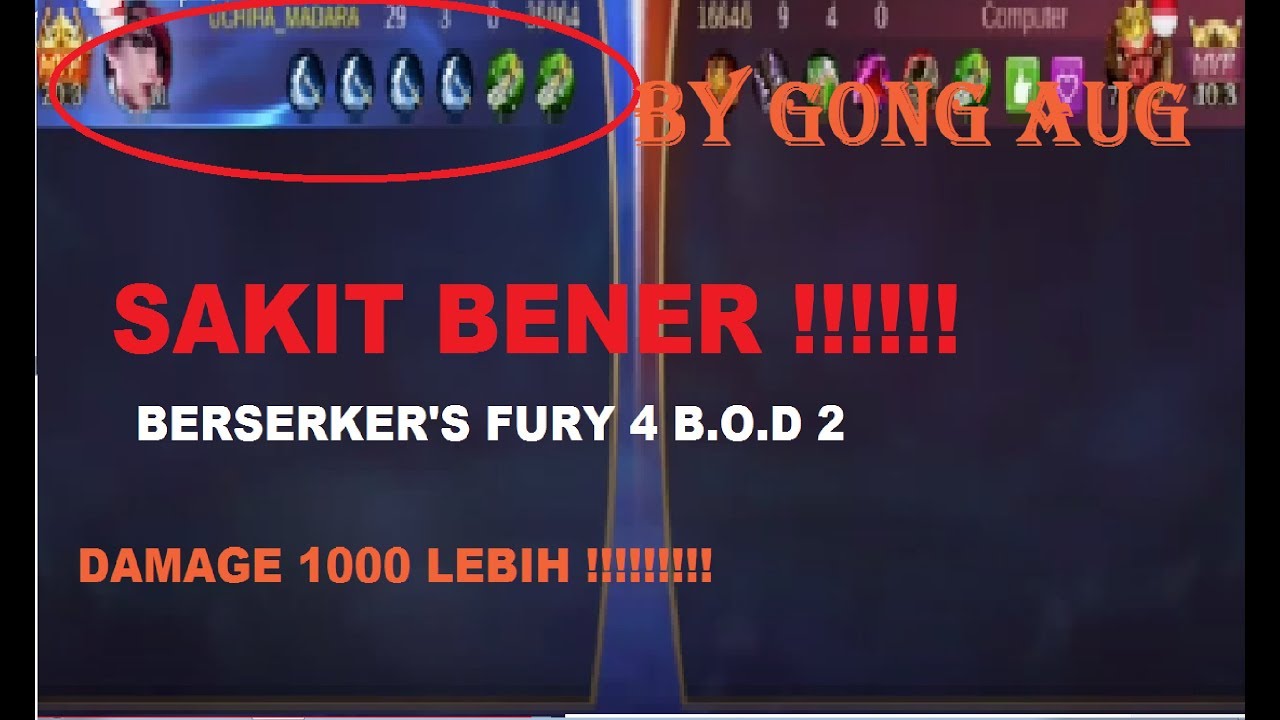 TESH ITEM LESLEY !!!!! BERSERKER'S FURY 4 DAN BLADE OF DESPAIR 2 - YouTube