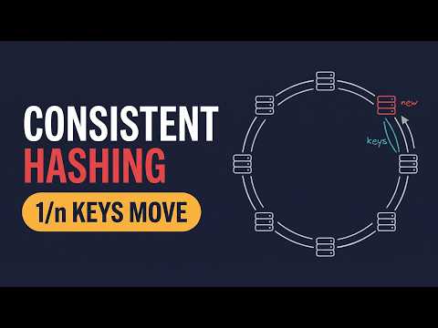 Consistent Hashing Explained: Why Sharding Breaks When You Add a Server (System Design Interview)